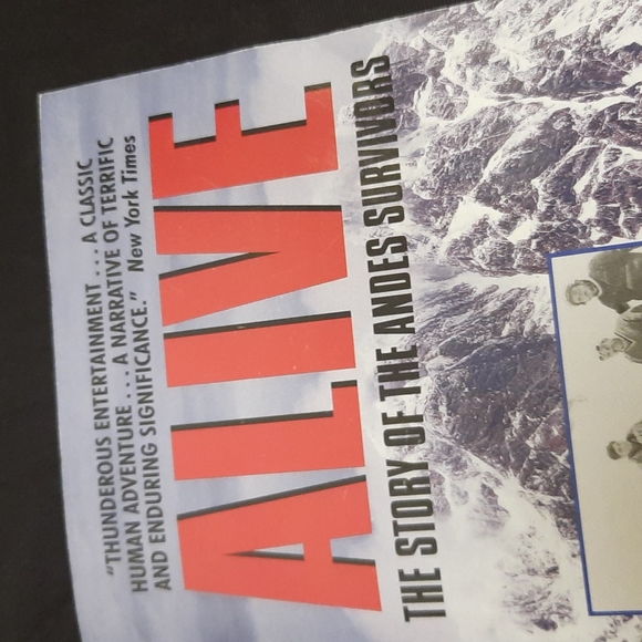 non fiction | Accents | Alive The True Story Of The Andes Plane Crash ...
